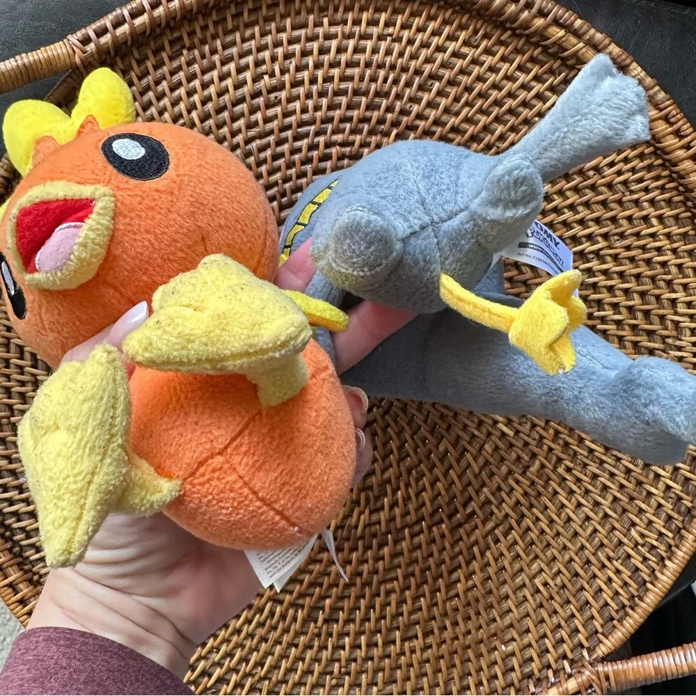 Pokemon | Toys | Tomy Pokmon Set Of 2 Plush Banette Torchic Pokemon ...